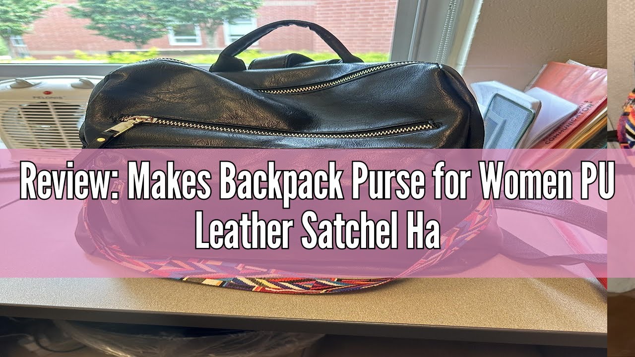 Review: Makes Backpack Purse for Women PU Leather Satchel Handbag ...