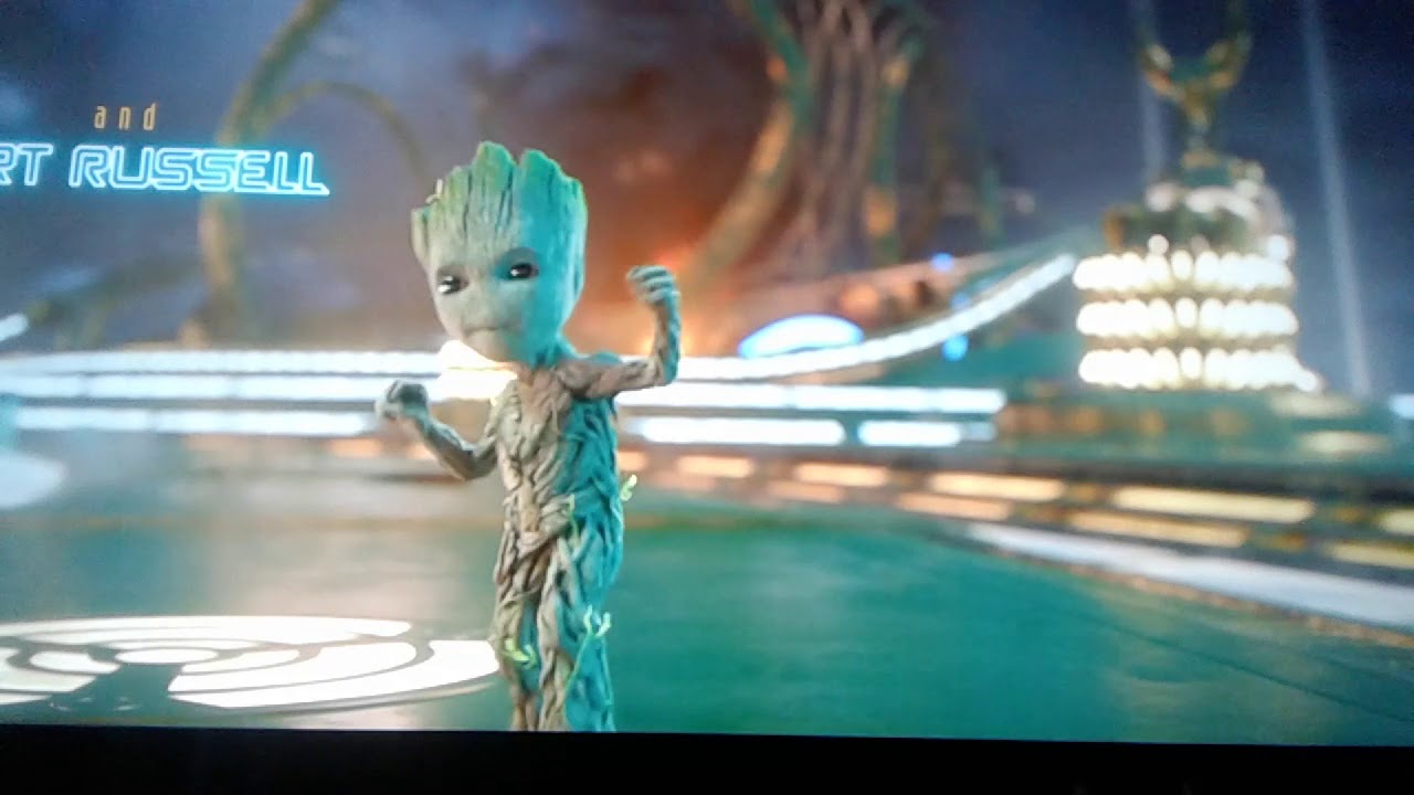 Vol 2 baby groot dance - YouTube