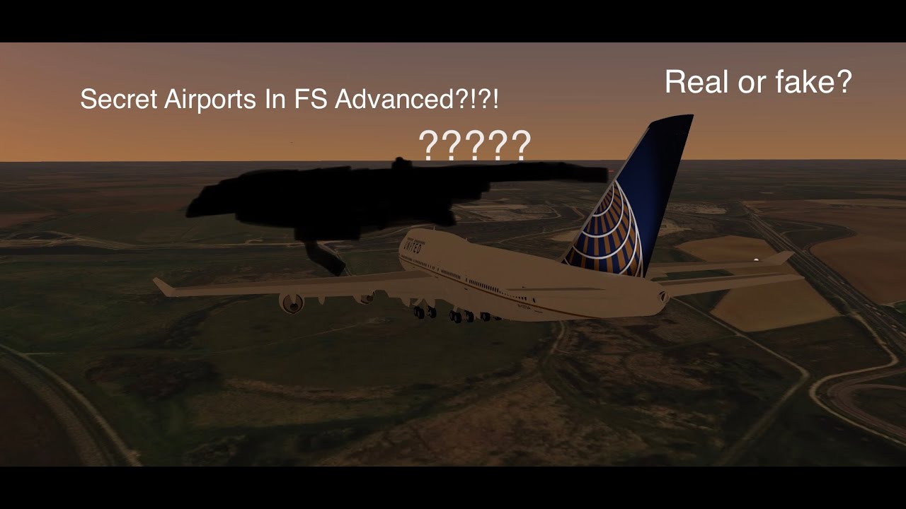 SECRET AIRPORTS IN FS ADVANCED??? 🤔🤯 - YouTube