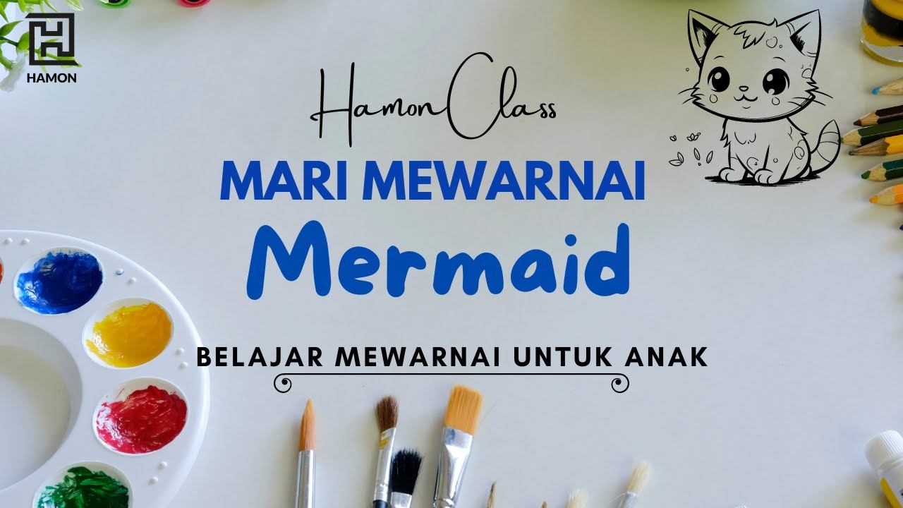 Mari Mewarnai Mermaid | Belajar Mewarnai Untuk Anak - PART 1 - YouTube