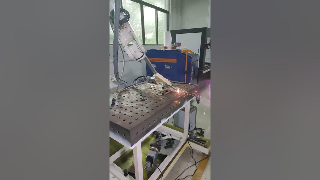 Pdkj Robot Laser Welding Machine Applied To The Sheet Metal Industry Welding 3 0mm Galvanized