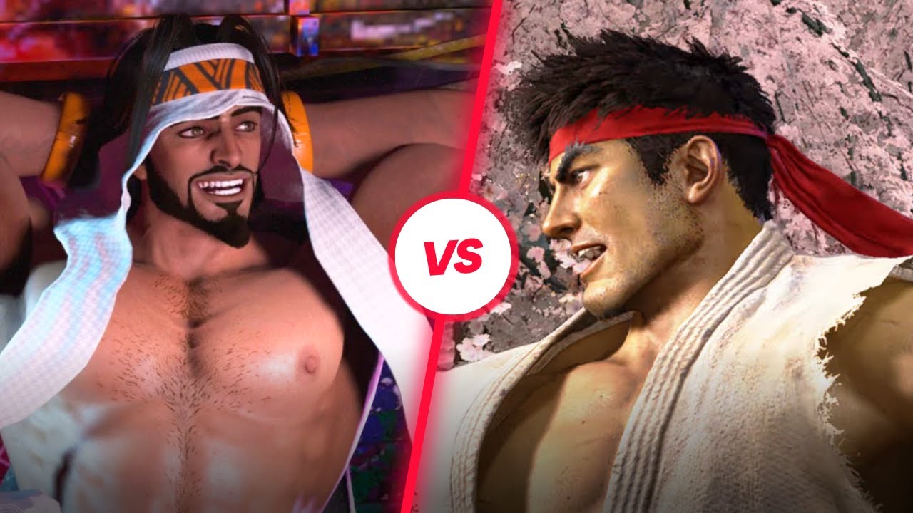 RASHID (Fully Topless) vs RYU - Street Fighter 6 MOD 4K - YouTube