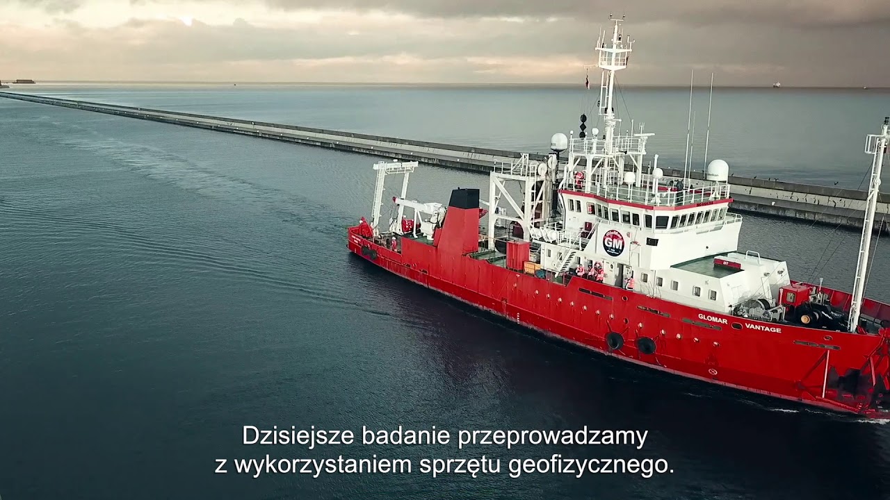 GAZ-SYSTEM bada dno Morza Bałtyckiego - YouTube
