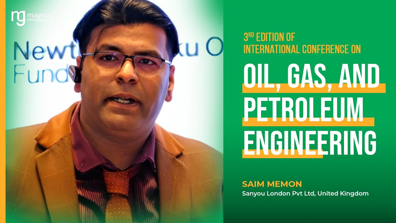 Saim Memon | Sanyou London Pvt Ltd | United Kingdom | IOGP 2024 - YouTube