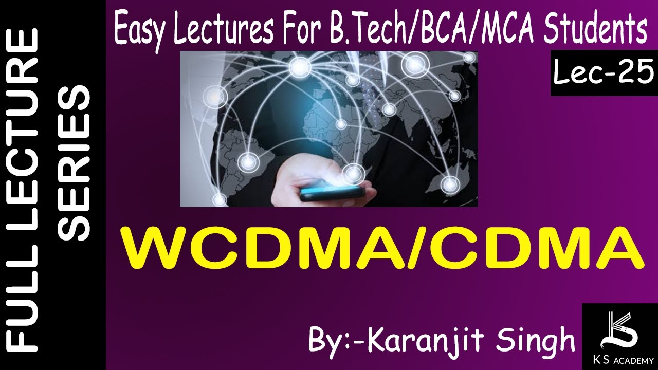 WCDMA VS CDMA | Btech | Wireless Communication | Lect 25 - YouTube