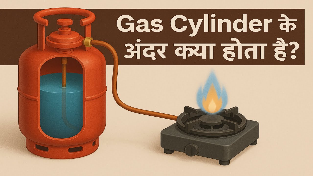 Gas Cylinder कैसे काम करता है? | LPG Cylinder की पूरी साइंस | How to ...