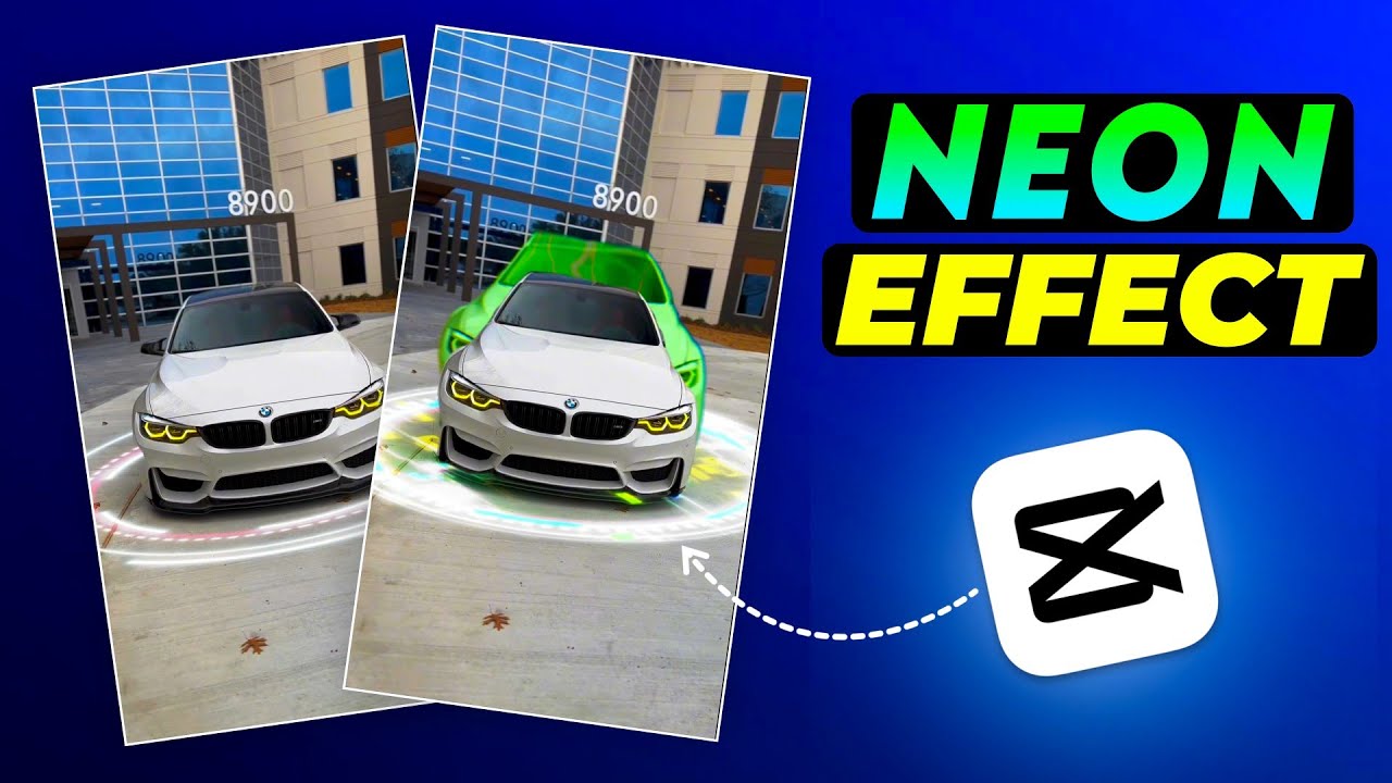 Neon Effect Reels Editing Capcut Tutorial ? - YouTube