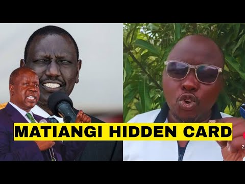 MATIANGI SECRET EXPOSED!!!FRED MATIANGI STRATEGY TO DEFEAT PRESIDENT ...