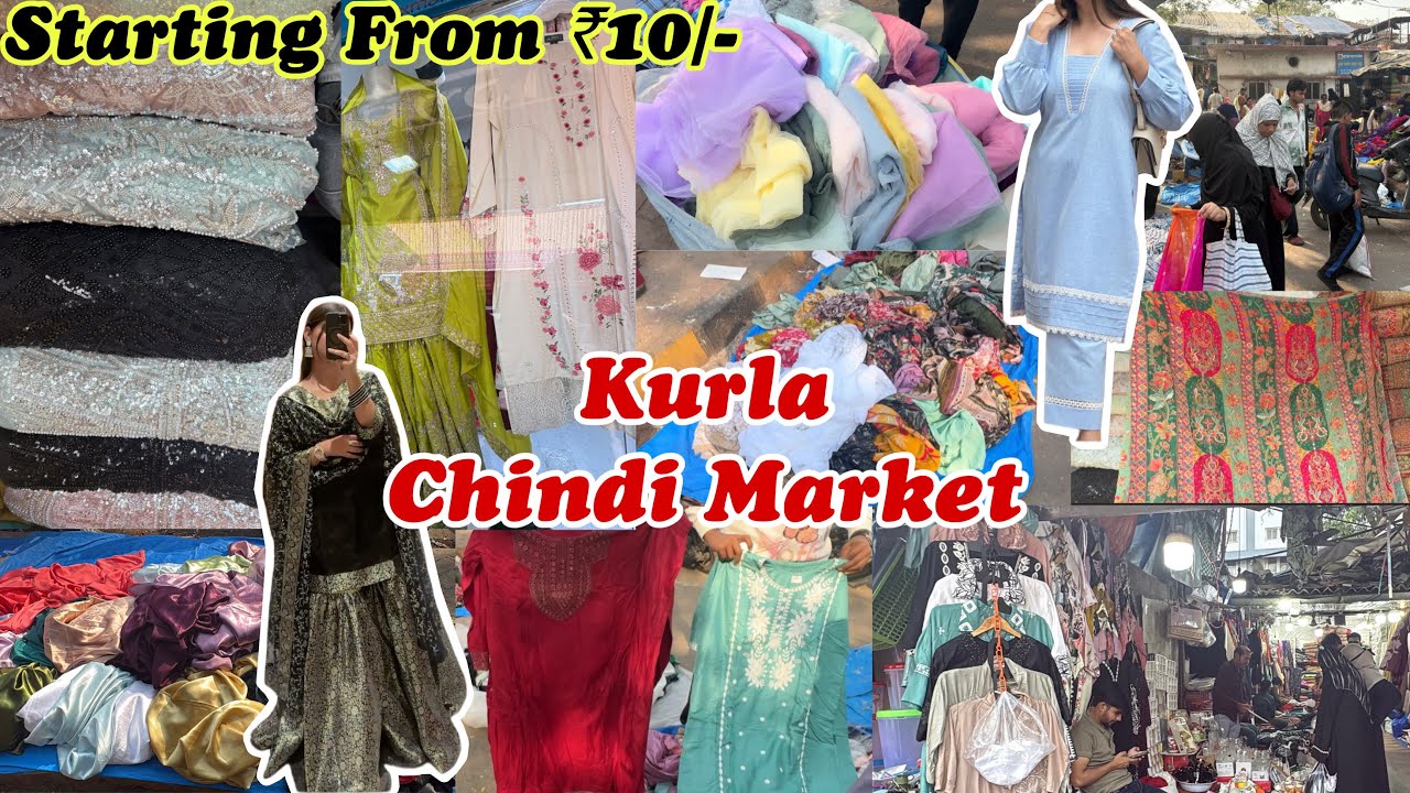 Kurla Chindi Market | Starting Form ₹10/😍 | Sabse Sasti Market ...