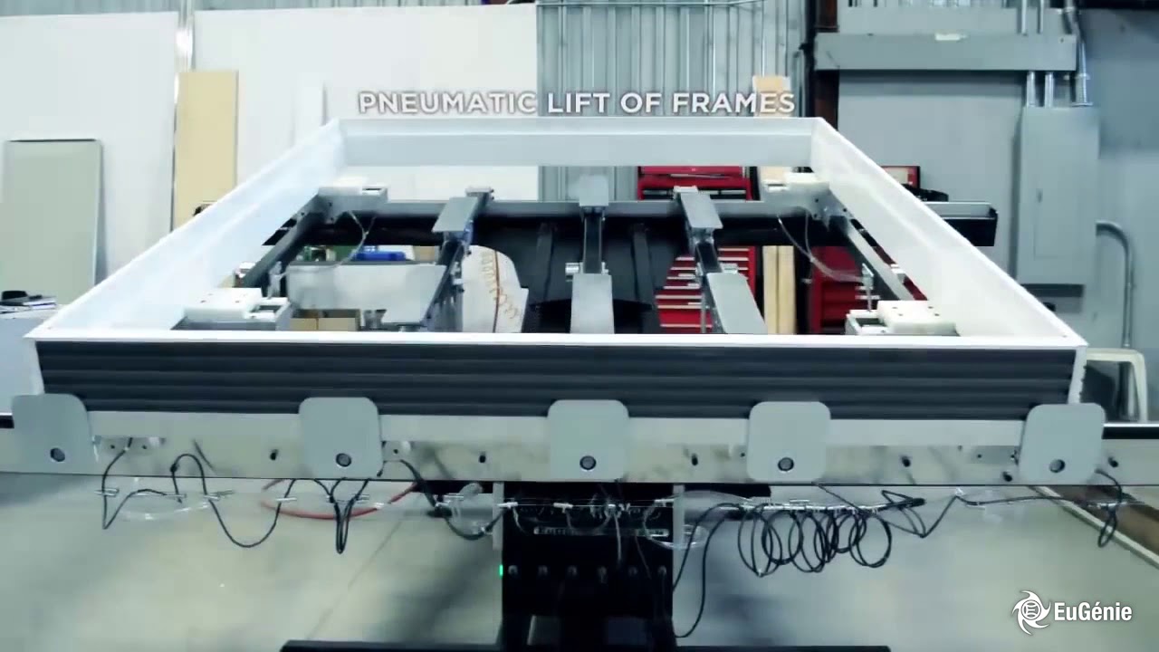 EuGénie - Alice FM - Door Frame Assembly Table - YouTube