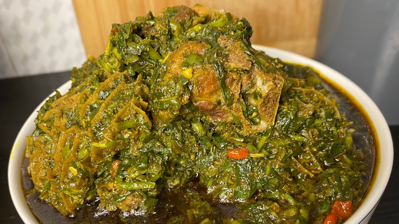 HOW TO MAKE A DELICIOUS AFANG SOUP |Full recipe | - YouTube