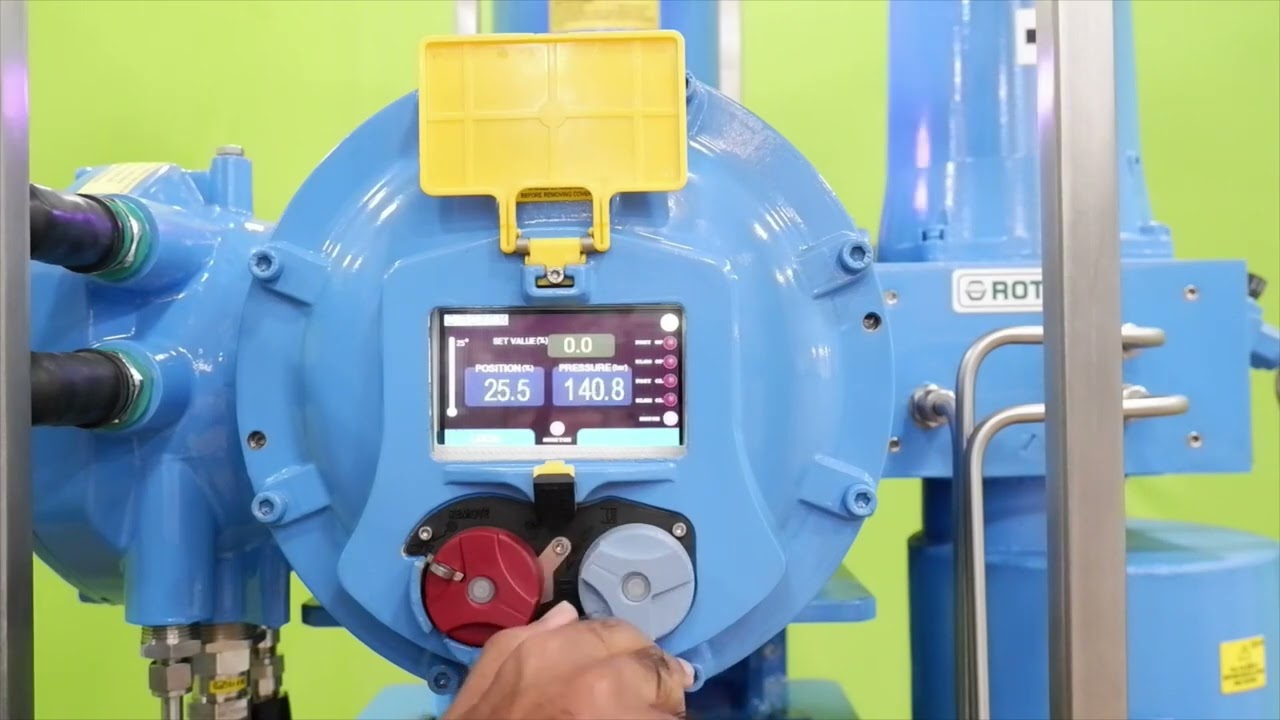 Rotex Self Contained Electrohydaulic actuator for modulating Duty part ...