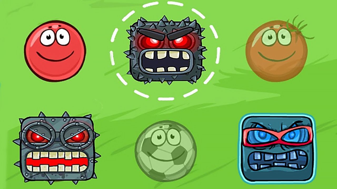 WOW ! INCREDIBLE RED BALL ANIMATION 4 . New cartoon about the ball ...