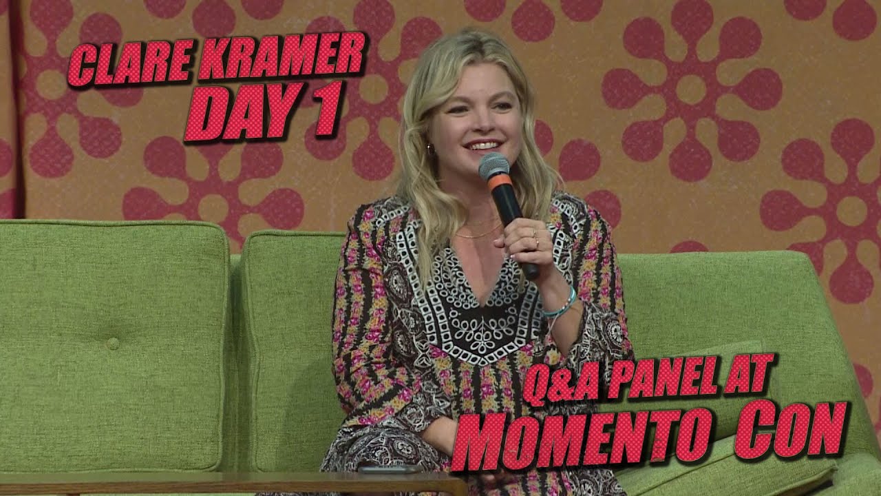 Momento Con 2021 | Clare Kramer Q&A Panel (Saturday, 9/4/21) - YouTube