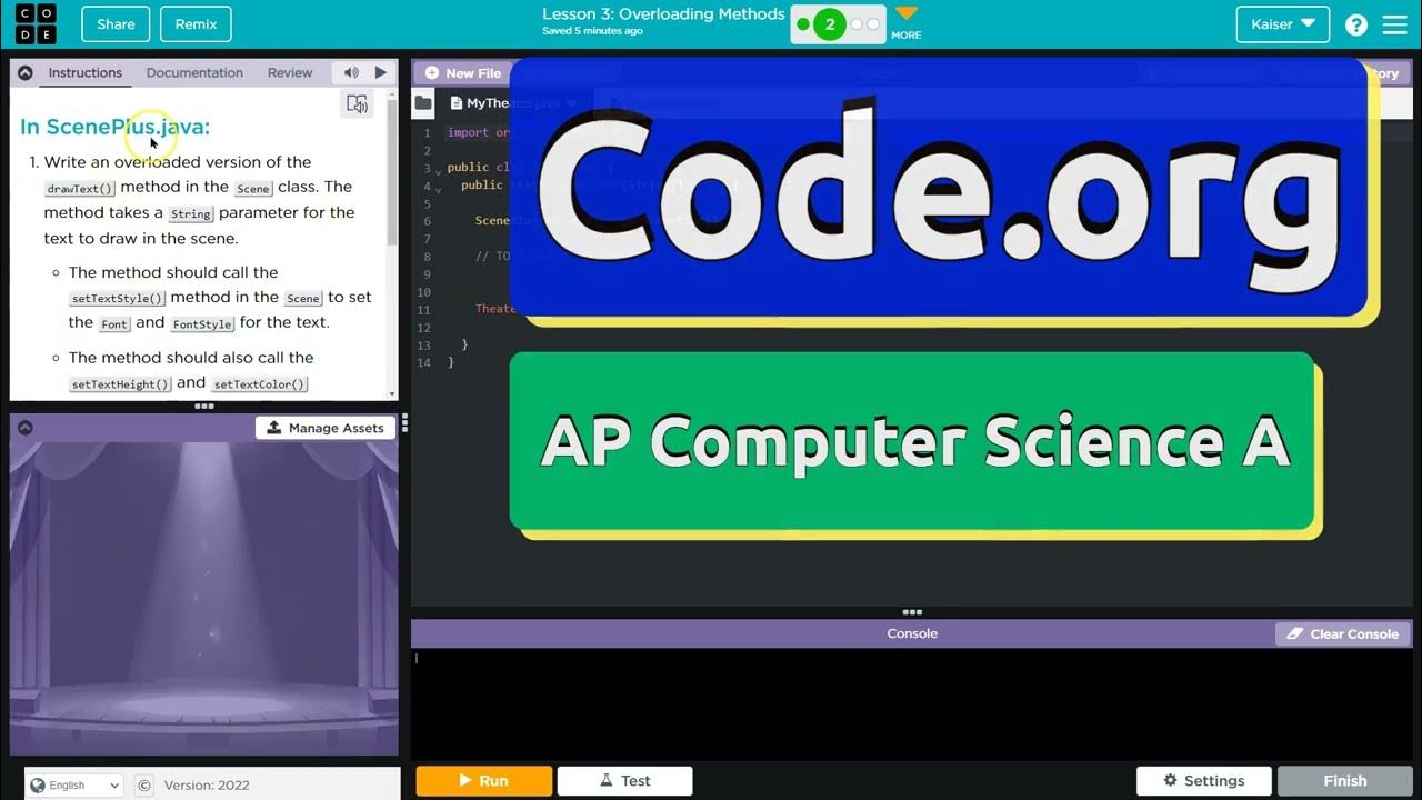 Lesson 3.2D Overloading Methods | Tutorial with Answers | Unit 7 CSA - YouTube