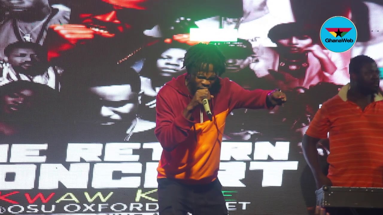 Kwaw Kese Return Concert: Fameye's stunning performance - YouTube