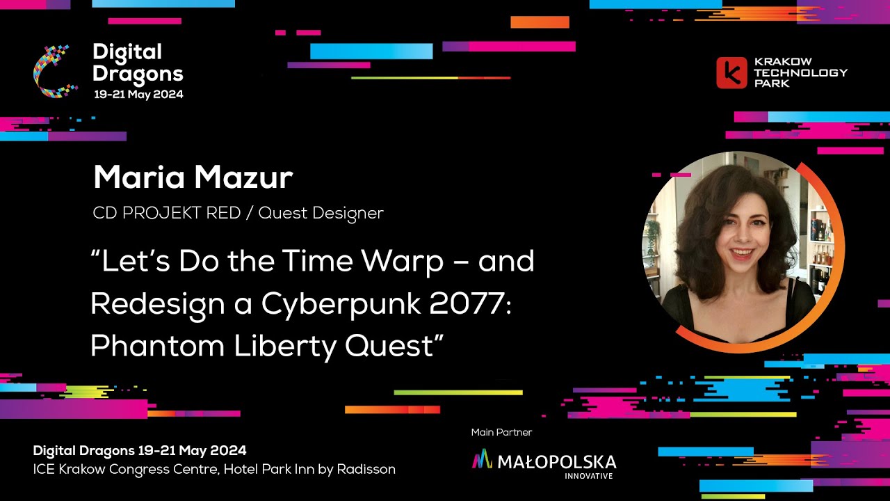 Maria Mazur - “Let’s Do the Time Warp – and Redesign a Cyberpunk 2077 ...