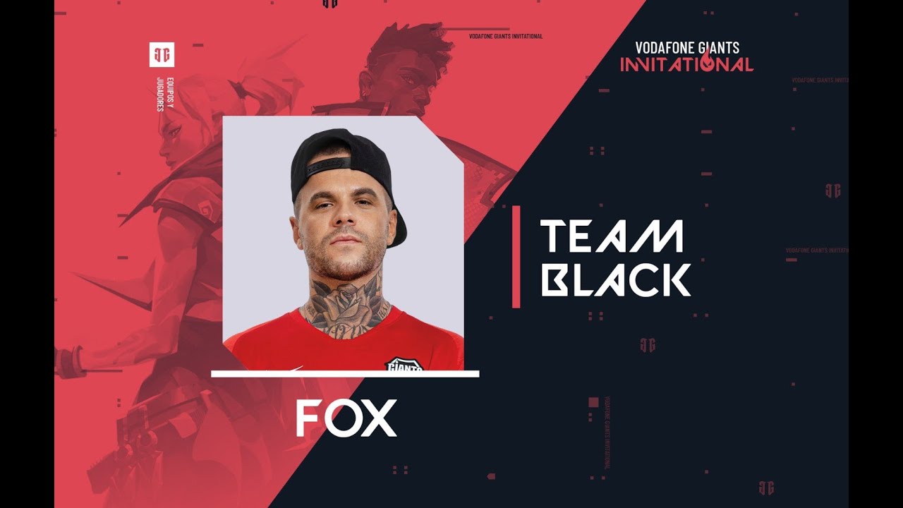 FOX JOGA VALORANT PELA #TeamBlack #VodafoneGiants - YouTube