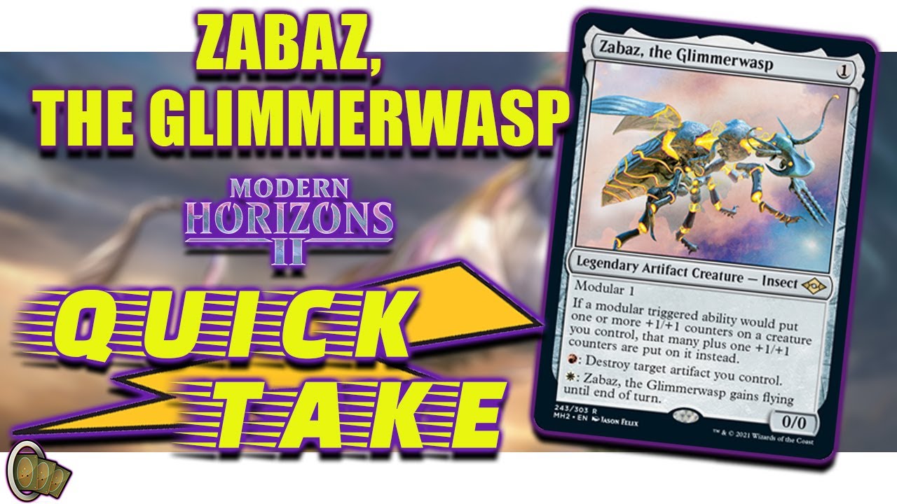 Zabaz, The Glimmerwasp EDH Quick Take || The Commander Crew || Magic ...
