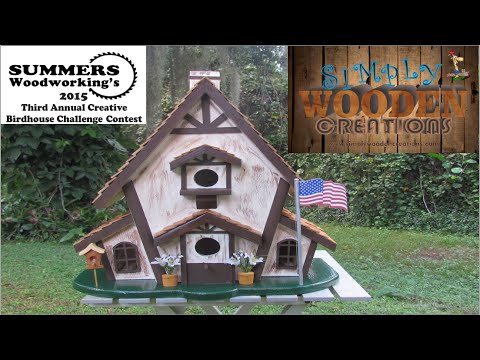 S01:E11 Summers Woodworking's Birdhouse Challenge 2015 - YouTube
