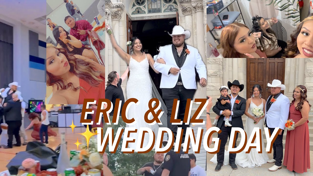 VLOG: ERIC AND LIZ WEDDING!!! - YouTube