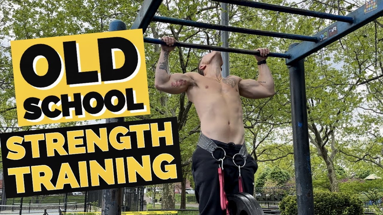 10 X 3 WEIGHTED PULL UPS | OLD SCHOOL STRENGTH TRAINING | Do THIS To ...