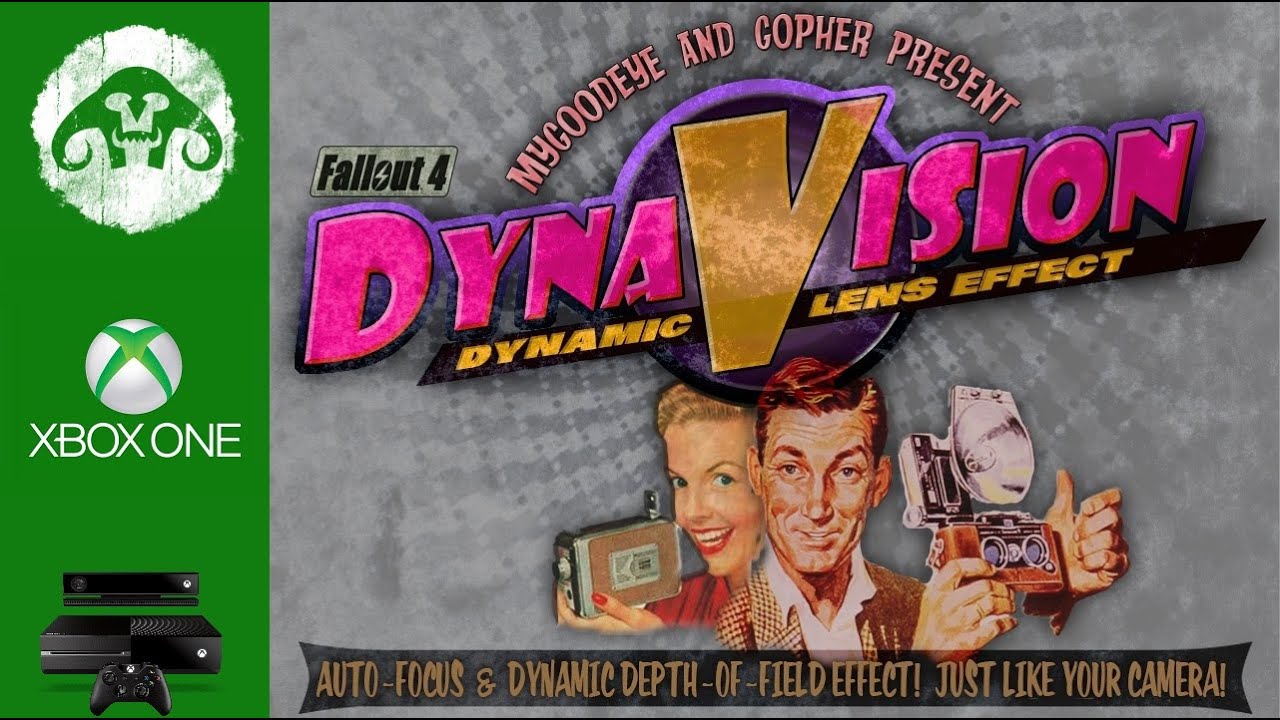 FALLOUT 4 Mod [XBOX 1]: DYNAVISION - Dynamic Depth of Field - YouTube