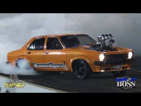 PEPER IT TAPS THE WALL AT BURNOUT BOSS