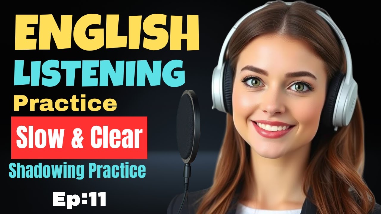 B1,B2 English Listening Practice ｜ Speak English Fluently ｜ Daily Life English Shadowing ...
