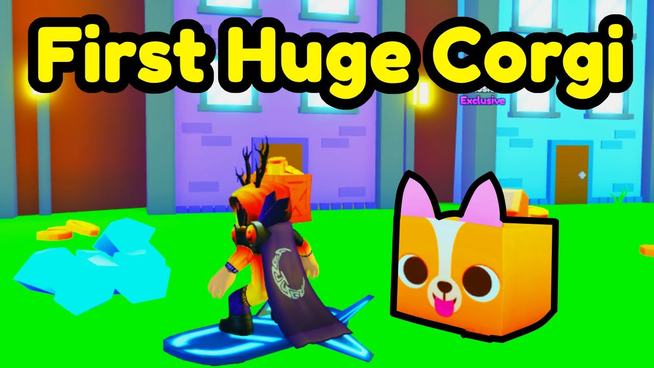 I Got The First Ever Huge Corgi!!! | Pet Simulator Z Roblox - YouTube