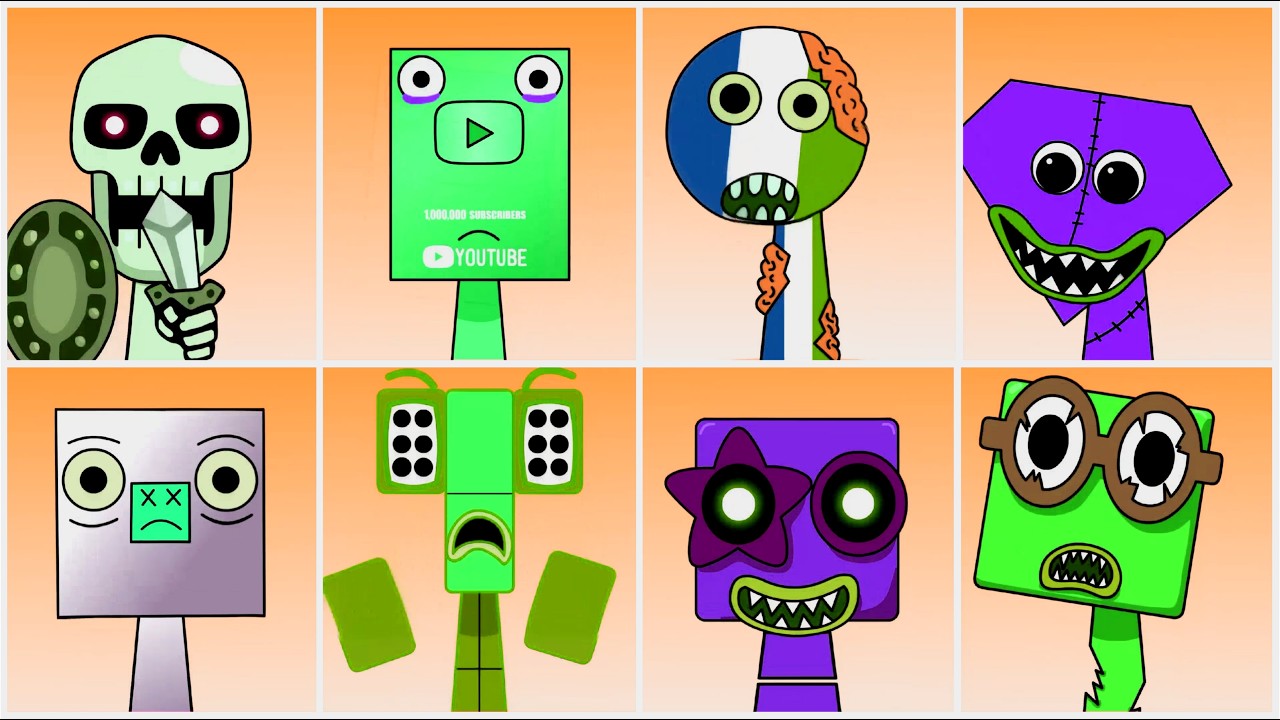 RAAAH!! Sprunki OC Skeleton Rage Mode – Shield Attack (Phase 2) - YouTube