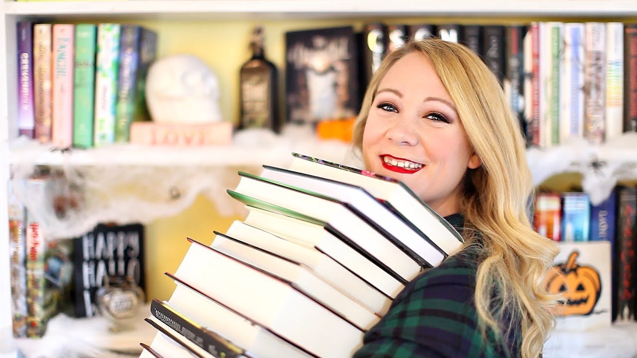 SPOOKY OCTOBER BOOK HAUL!!!! - YouTube