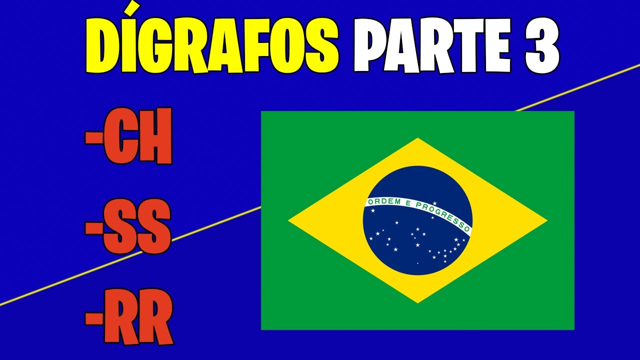 ⭕Os DÍGRAFOS con ejemplos Parte 3 | Clases de portugués GRATIS - YouTube