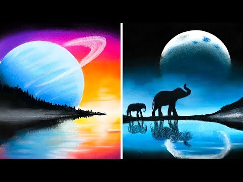 13 Kolay Ancak Müthiş Çizim Püf Noktaları || Öğretici Çizim