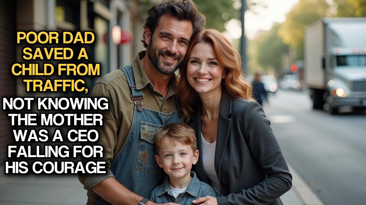 Poor Dad Saved A Child From Traffic, Not Knowing The Mother Was A CEO ...