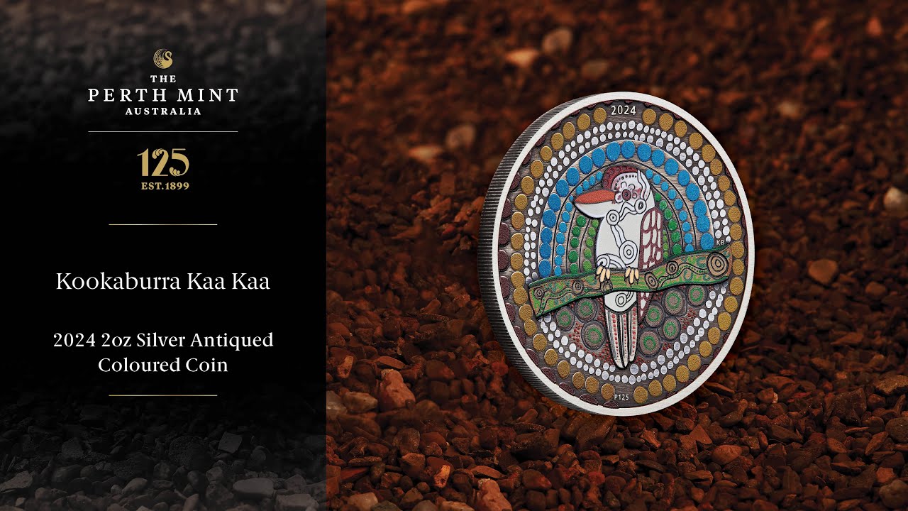 Unboxing | Kookaburra Kaa-Kaa 2024 2oz Silver Antiqued Coloured Coin ...