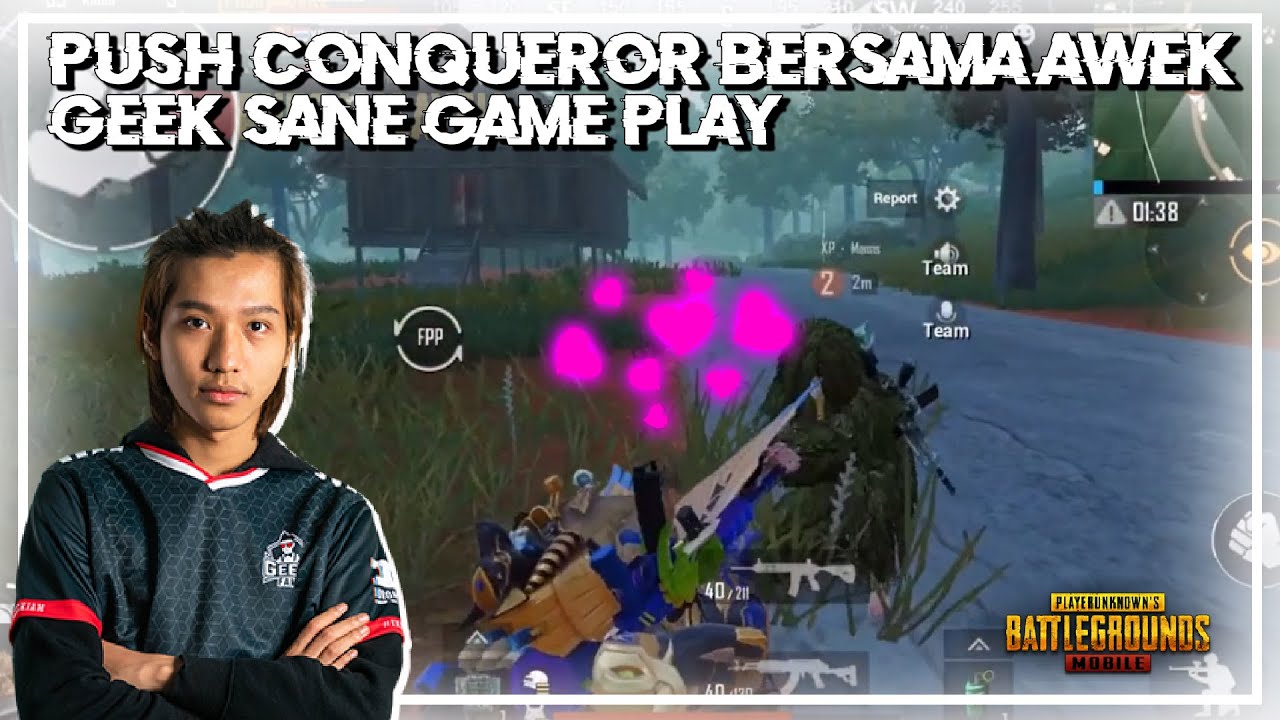 SWEET COUPLE SANE & GIRLFRIEND PUSH CONQUEROR | SANE GAME PLAY | PUBG ...