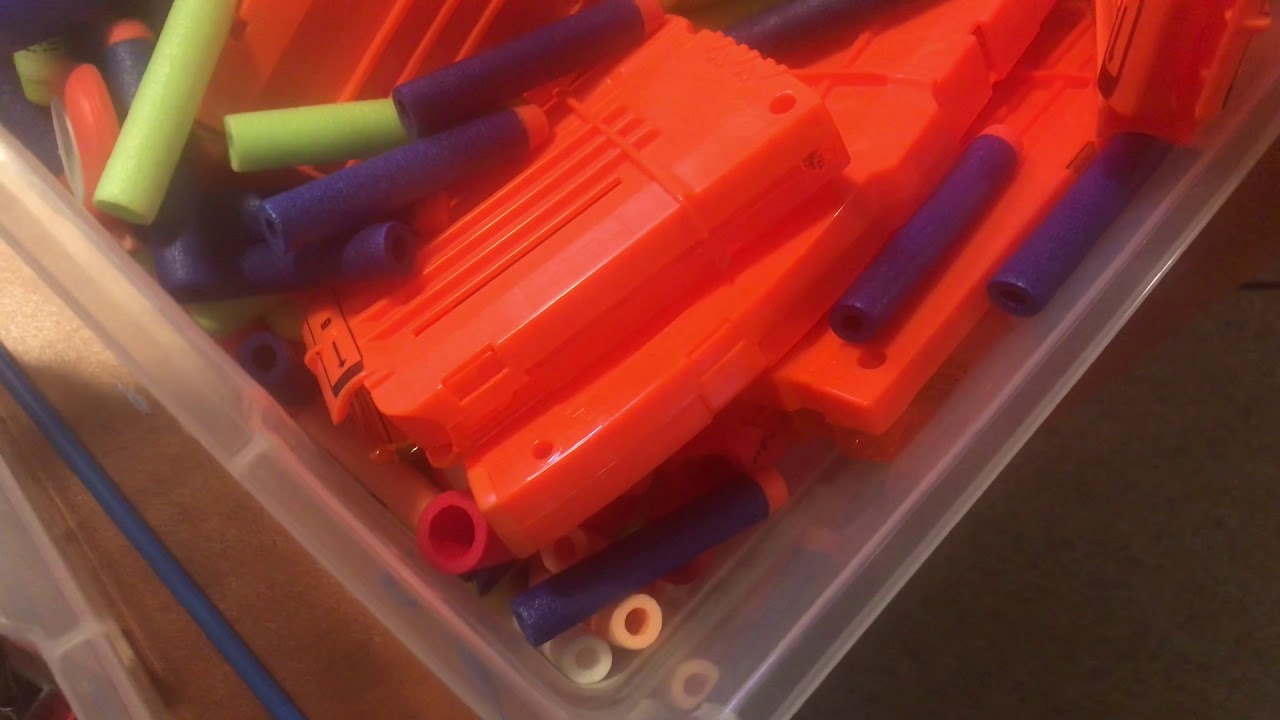 I clean up my Nerf Guns - YouTube
