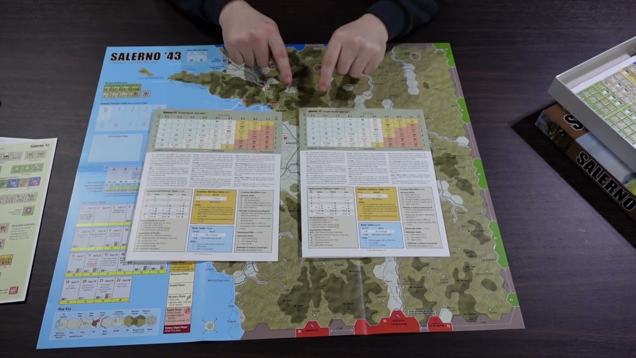 Unboxing: Salerno '43 from GMT Games - The Players' Aid - YouTube