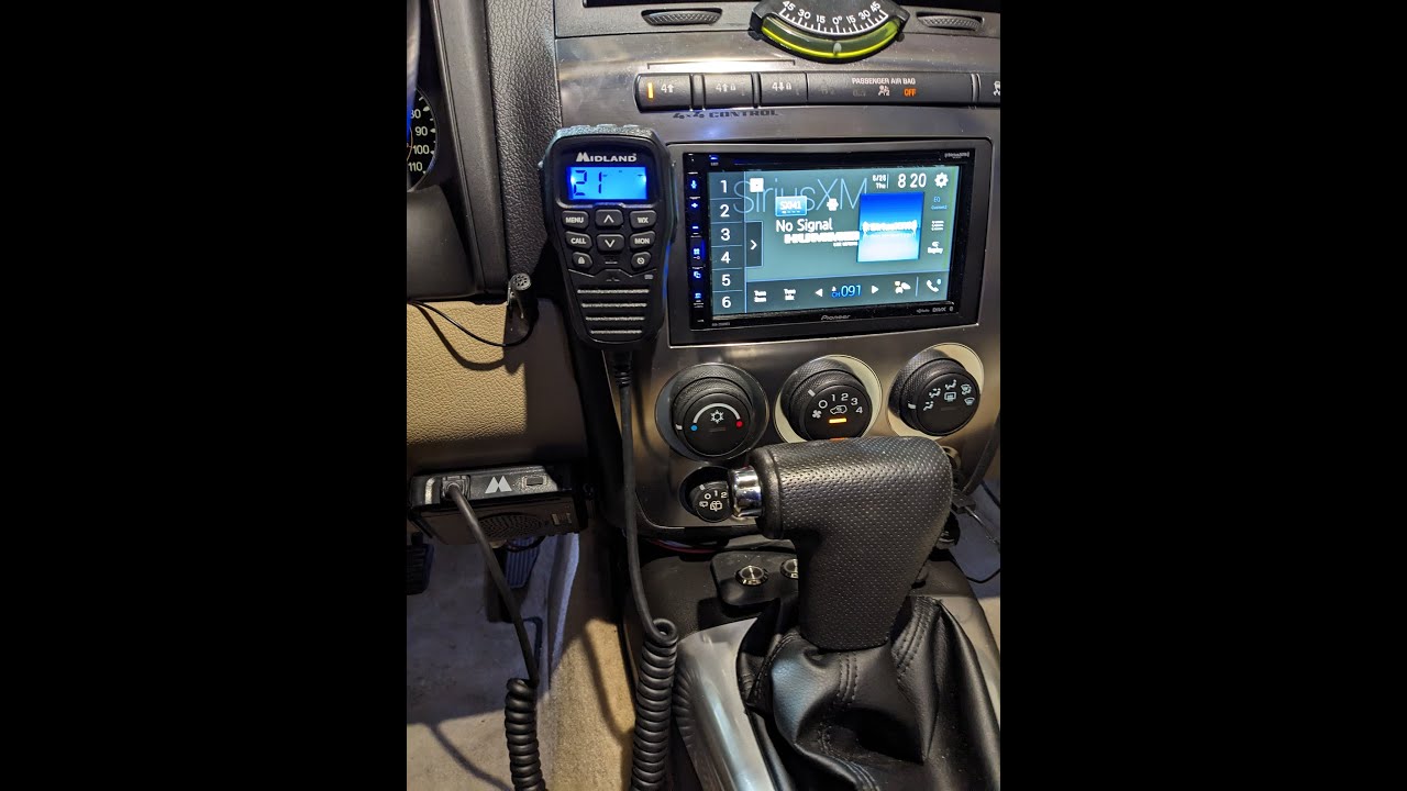 Hummer H3 OnStar disable and Midland MXT275 GMRS Install - YouTube