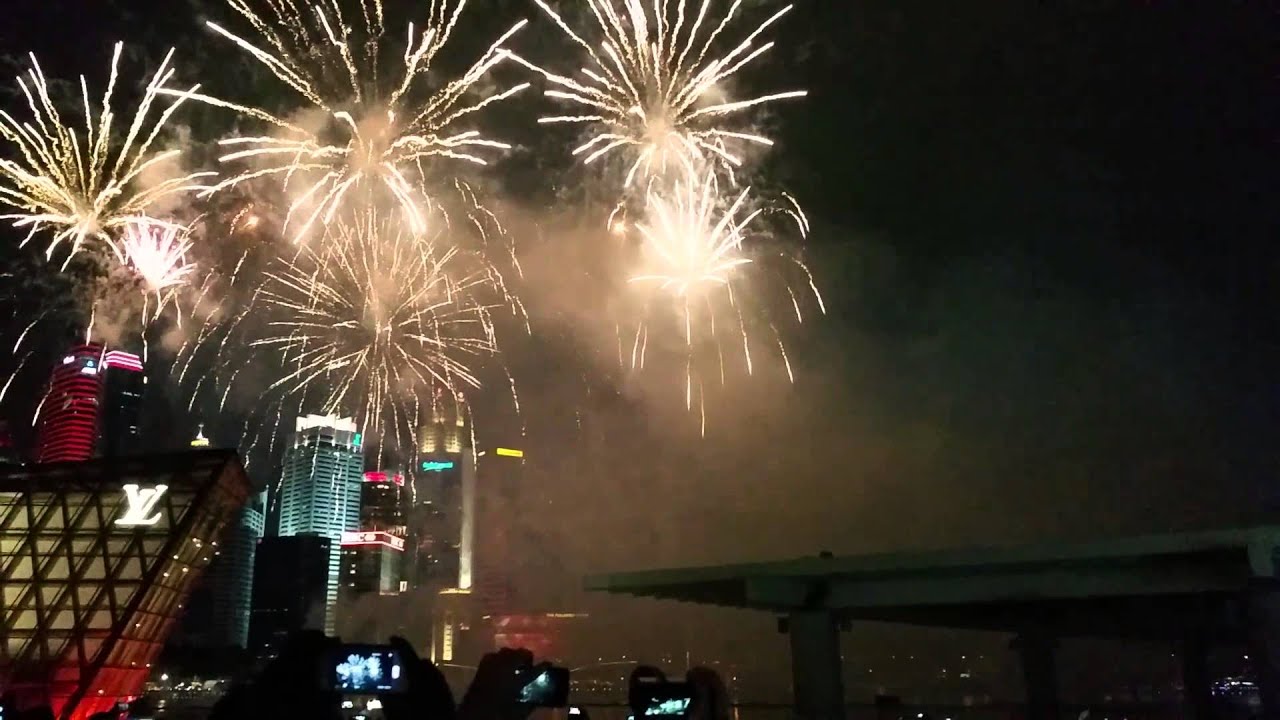 SG 50 fireworks - YouTube