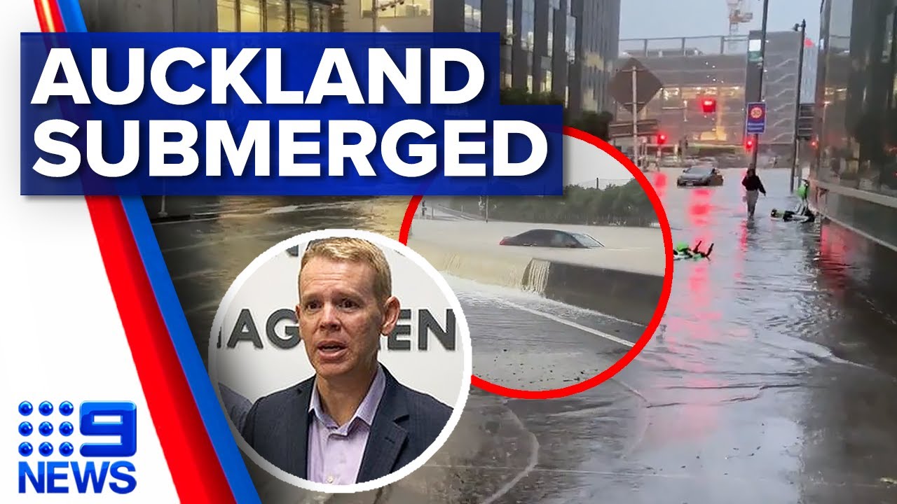 At least three people dead in Auckland floods | 9 News Australia - YouTube