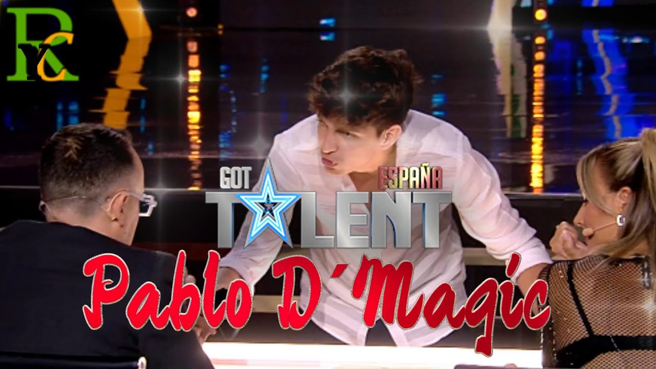 ⭐️ Pablo D´Magic Got Talent 2023 España 👀 "Juego de manos con tres ...