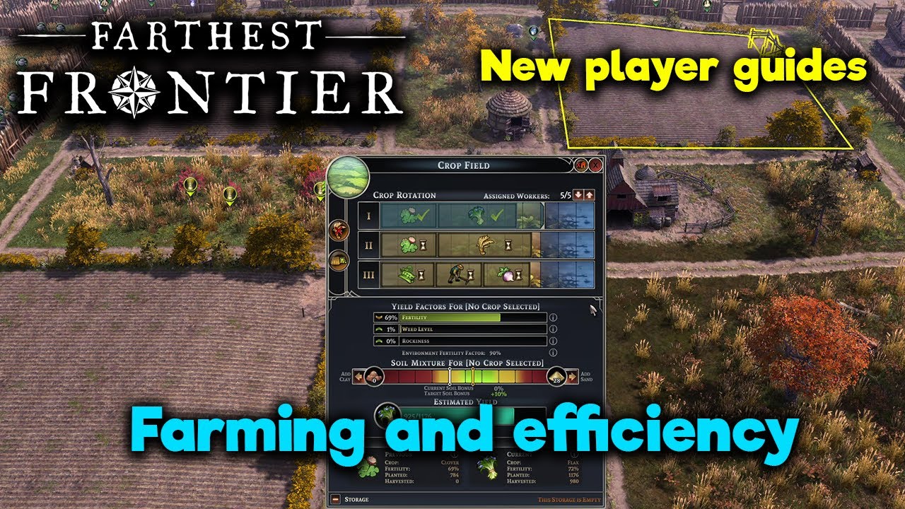Farming Guide - Farthest Frontier - New Player Guides - YouTube