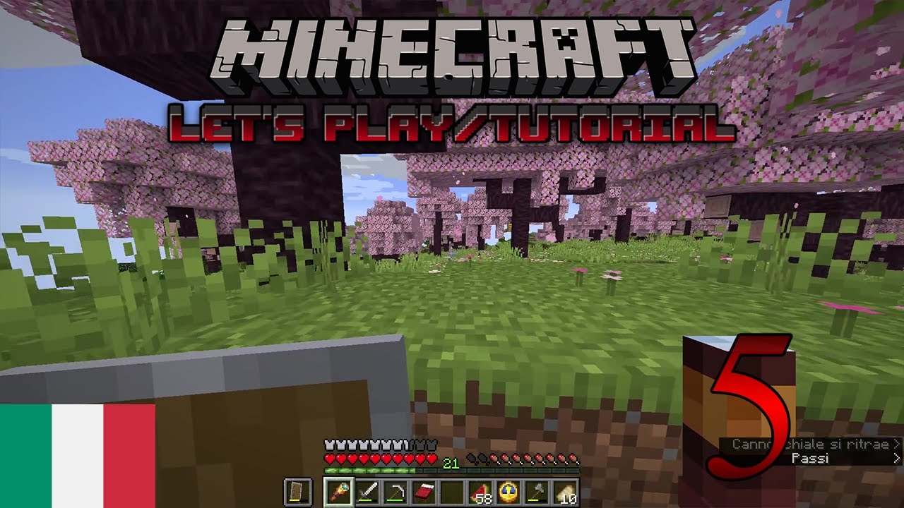 [ITA] Minecraft 1.20 Let's Play/Tutorial [5] - Le Basi delle fornaci (e zona perfetta trovata ...