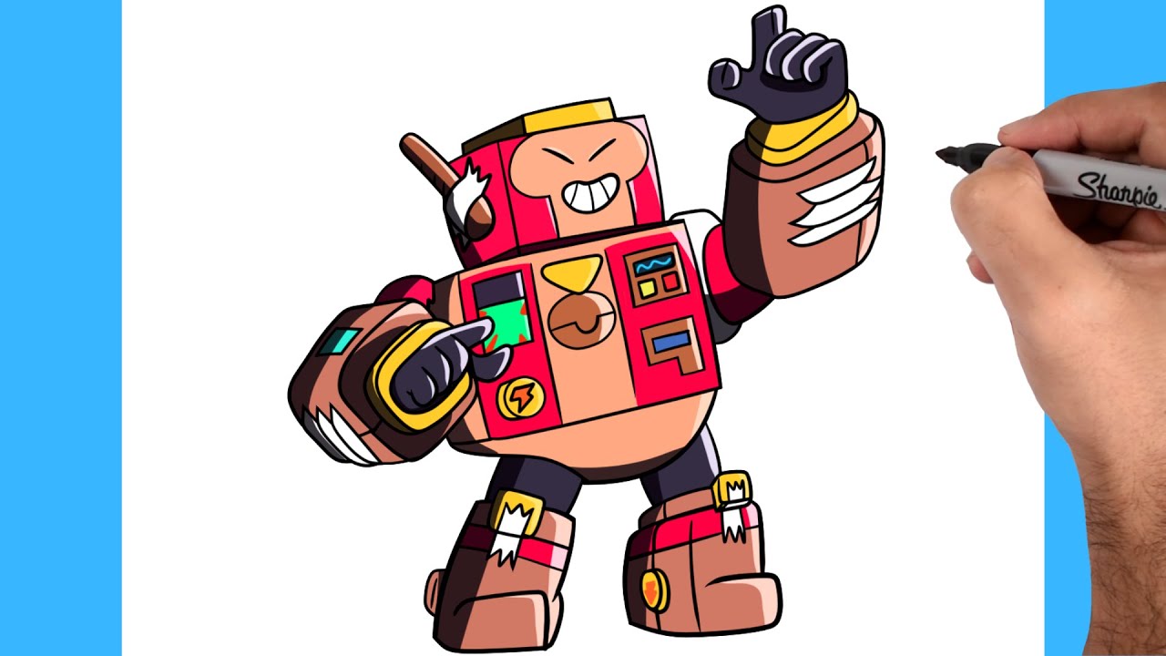 COMMENT DESSINER DIY SURGE | BRAWL STARS - YouTube
