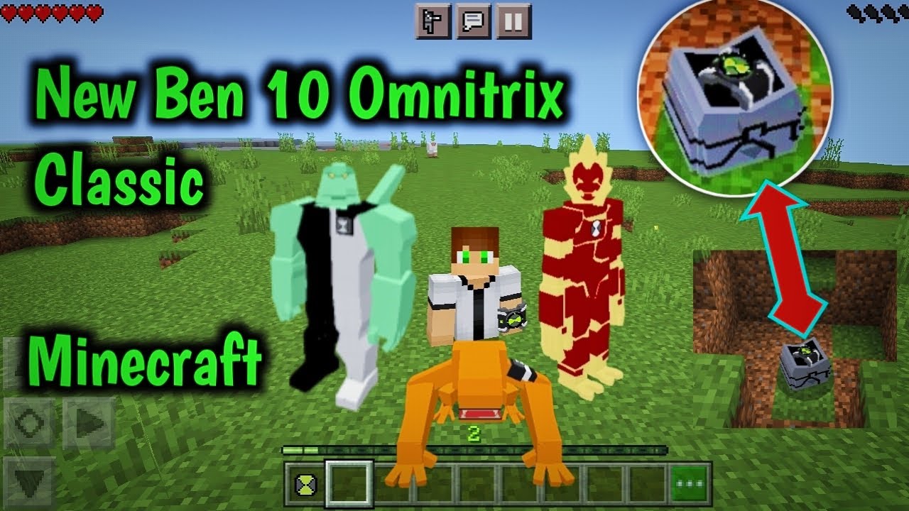 Minecraft Ben 10 Mod Minecraft Ben 10 | Ben 10 Minecraft Ben 10 ...