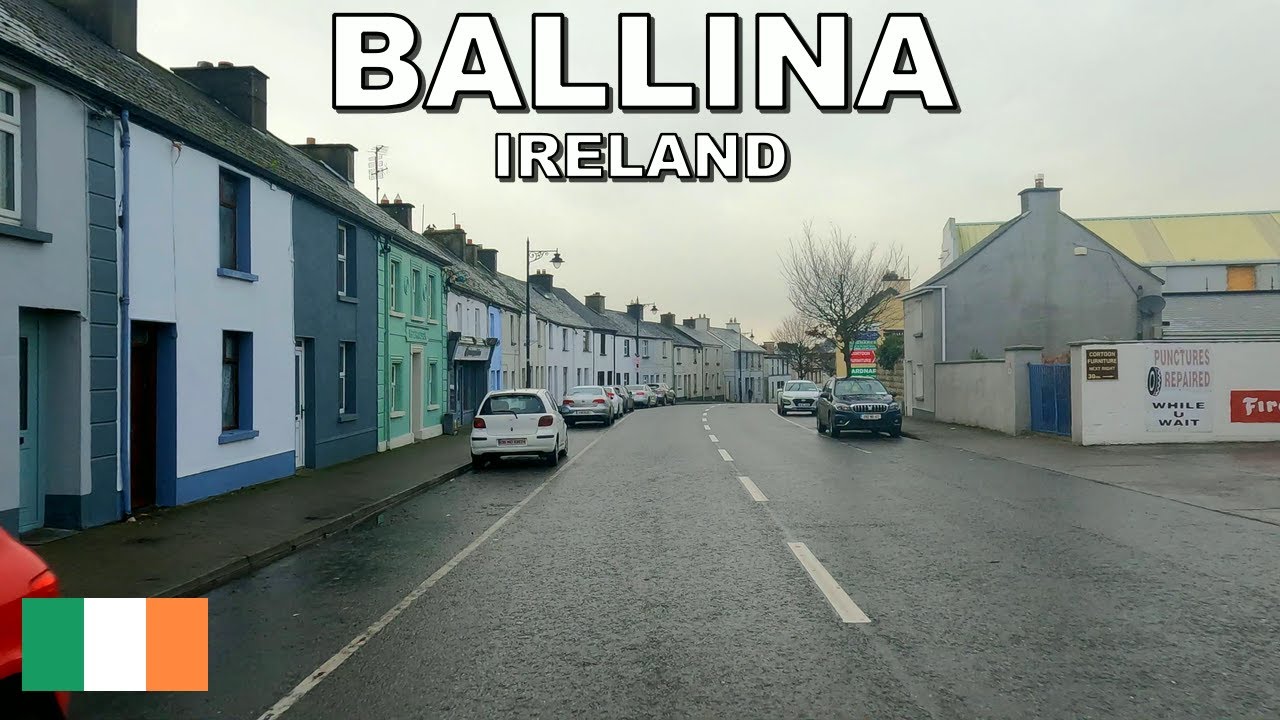 DRIVING through BALLINA TOWN in IRELAND 🇮🇪 4K (60fps) - YouTube