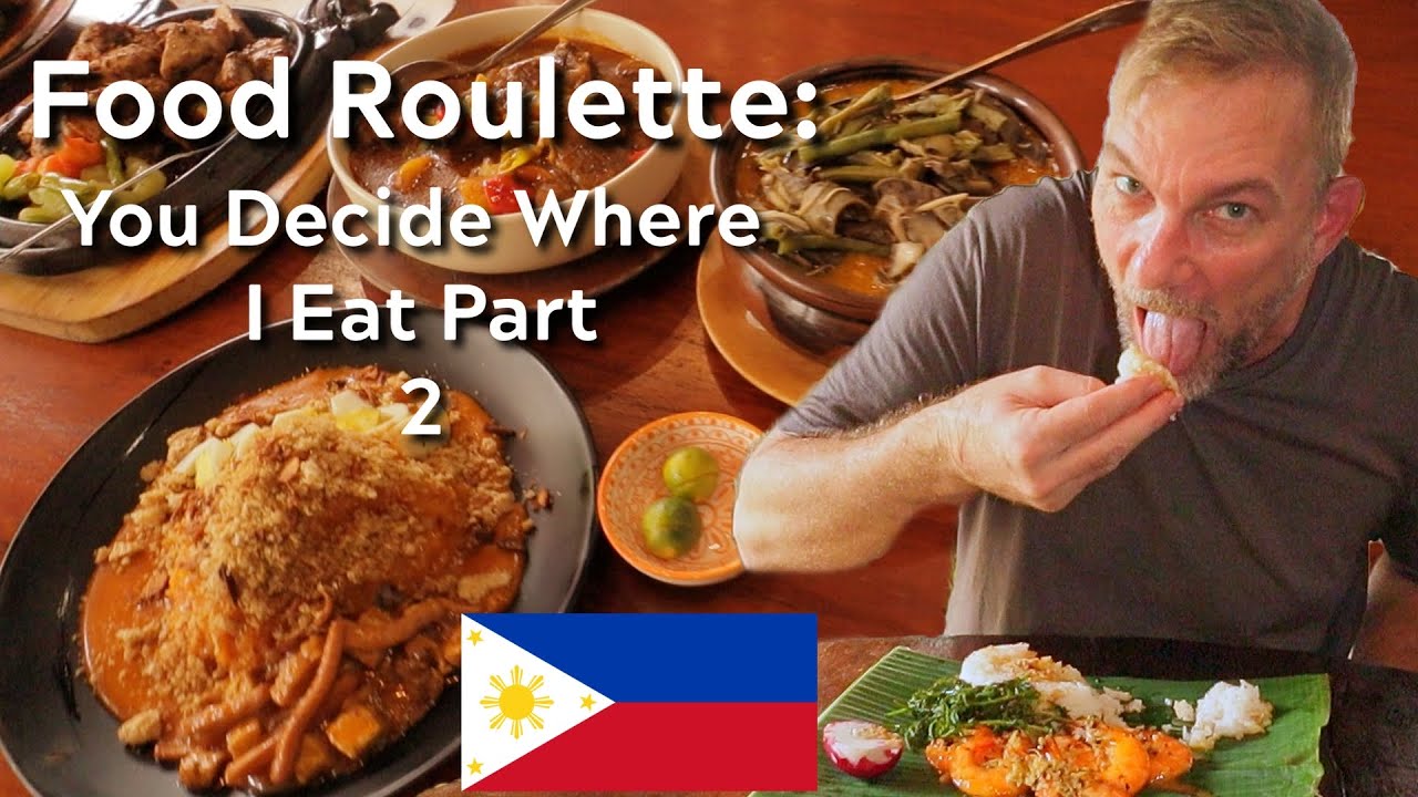 FILIPINO FOOD TOUR IN METRO MANILA: My Viewers chose where I eat in ...