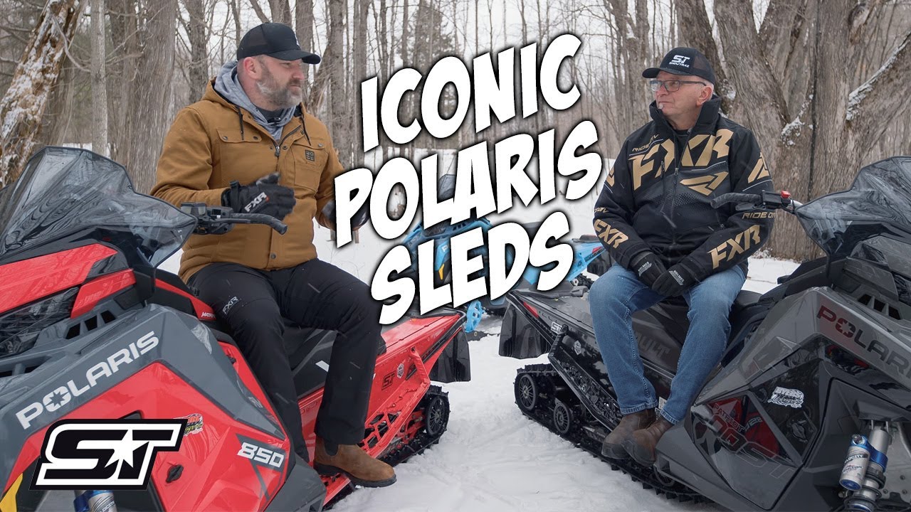 The Most Iconic Polaris Snowmobiles Through History - YouTube